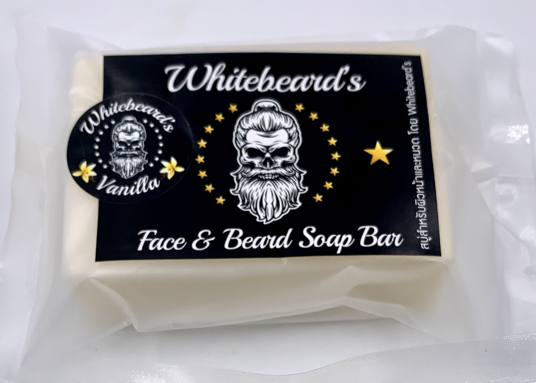 Whitebeard's Large Size Premium Face and Beard Soap Bar - Whitebeard's ...